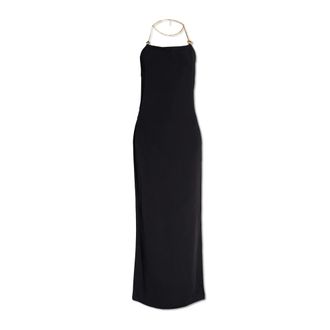 Bottega Veneta Neckholder-Maxikleid - - Dresses - Damen - Schwarzk - XS