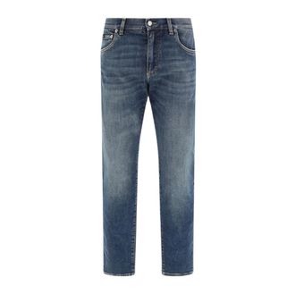 Dolce & Gabbana Homme, Jeans, Bleu, Taille: L Jeans Denim Classiques Polyvalents pour le Quotidien