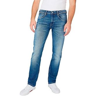 Pepe Jeans London Trappe régulière Jeans, Bleu (Denim-HP7), 31W / 32L Homme