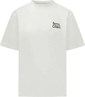 Barrow Barrow, Homme, Tops, Blanc, Taille: XS T-shirt en jersey