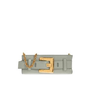 Balmain Femme, Sacs, Vert, Taille: ONE Size Anthem Clutch