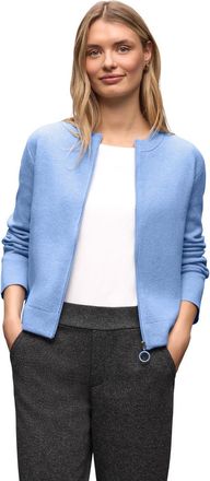 Street One Kuschliger Cardigan Frosted Blue Mel. 38