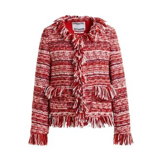 Essentiel Iskra Jacket - - Jackets - Damen - Rot - L