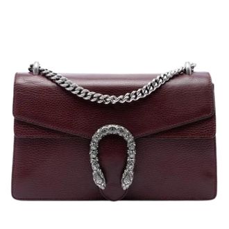 Gucci Pre-owned Sac bandouli&egrave;re Dionysus - Femme - Pre-owned - Rouge - Taille: ONE Size