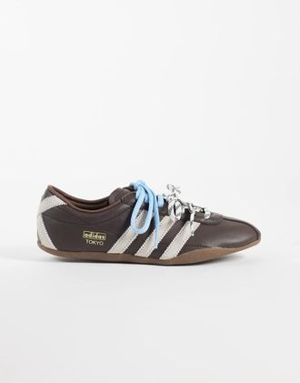 adidas Originals Tokyo - Baskets avec double lacets - Marron