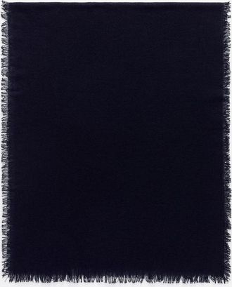 Arket Leichter Wollschal -Blau