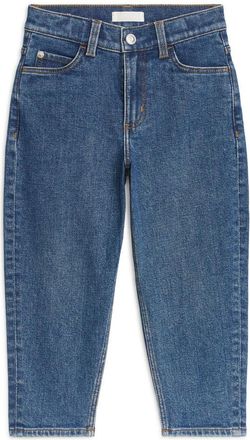 Arket Stretch-Jeans Mit Schmal Zulaufendem Bein -Blau