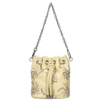 La Carrie Femme, Sacs, Beige, Taille: ONE Size Night Edition Faux Leather Bag