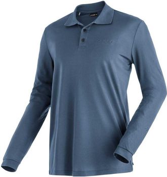 Maier Sports Ulrich Long Sleeve Polo 3XL