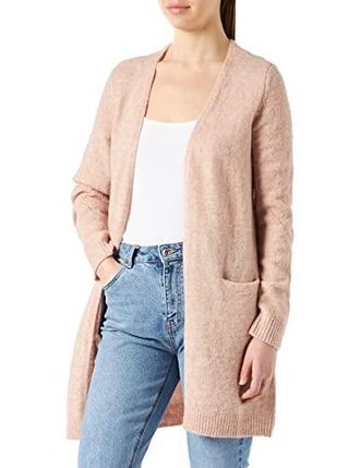 Cream Femme Kaitlyncr New Cardigan Sweater, Rose Dust Melange, XXL EU