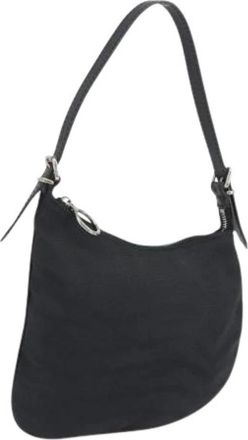 Fendi Sac bandouli&egrave;re vintage Zucchino Pre-owned - Femme - Pre-owned - Noir - Taille: ONE Size