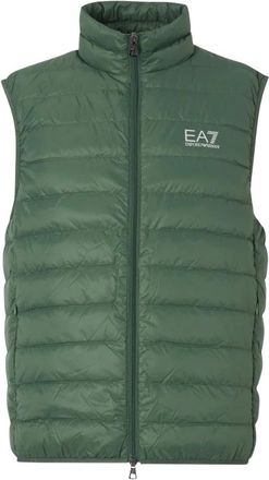 Emporio Armani Emporio Armani Ea7, Homme, Vestes, Vert, Taille: XL Core Identity Packable Gilet