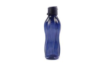Tupperware Eco Trinkflasche mit Clipverschluss, 500 ml, 35344, Dunkelblau
