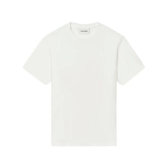 Frame Denim Homme, Tops, Blanc, Taille: XL Duo Fold Tee
