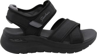 Skechers Femme, Sport, Noir, Taille: 38 EU Sandaal
