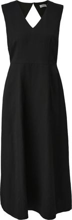 s.Oliver Damen 2148112 Maxi Kleid aus Leinenmix Maxi Kleid aus Leinenmix, schwarz_9999, 42