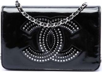 Chanel Pre-owned Wallet on Chain - Femme - Pre-owned - Noir - Taille: ONE Size