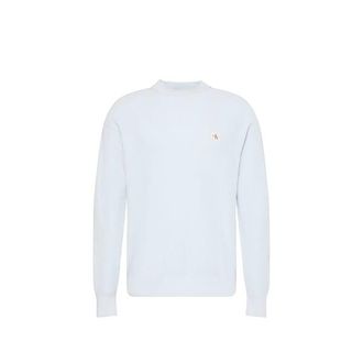 Calvin Klein Pull droit col rond en coton