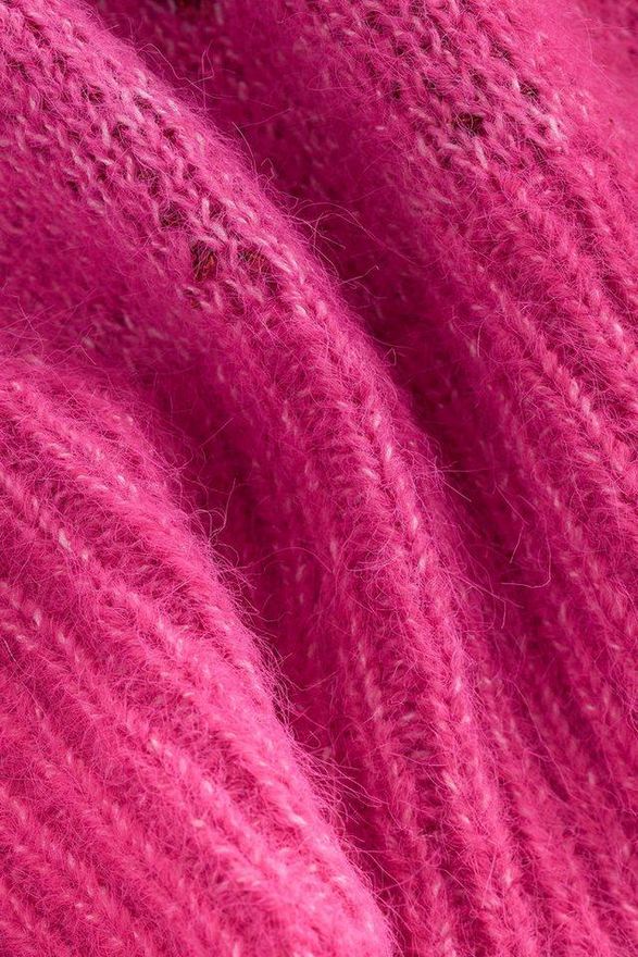 Strickpullover Lang&auml;rmeliger Weihnachtspullover (1-tlg)