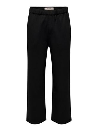 Only & Sons Herren Onsjakes 0339 Loose Stretch Comfort Pant, Schwarz, L EU