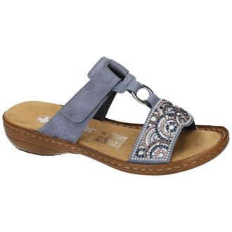 Rieker Damen, Schuhe, Blau, 38 EUGr&ouml;&szlig;e