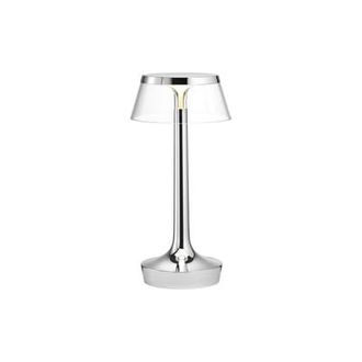 FLOS Lampe sans fil rechargeable Bon Jour - Gris - PMMA - Designer Philippe Starck