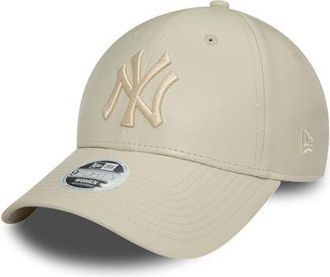 New Era 9Forty Femme Cap - Similicuir New York Yankees Stone