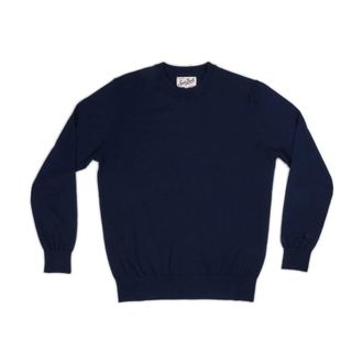 MC2 Saint Barth Merino Hoodies f&uuml;r Regent Stil - - Knitwear - Herren - Blau - S
