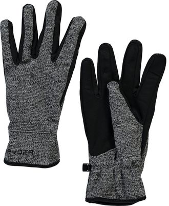 Spyder Bandit Herren Ski Winter Fleece Handschuhe schwarz, S