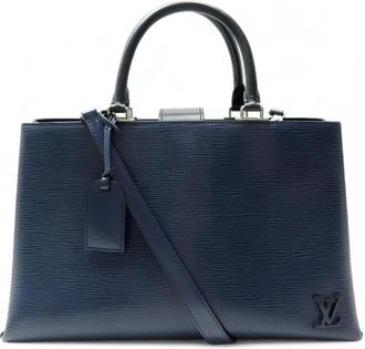 Louis Vuitton Crossbody Bags - LOUIS VUITTON KLEBER MM IN INDIGO BLAU EPI-LEDER S - Gr. unisize - in Blau - f&uuml;r Damen