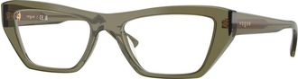 Vogue Eyewear Vogue, Femme, Accessoires, Vert, Taille: 53 MM Vo5701U Optical Frame
