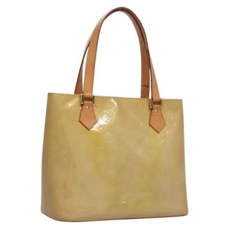 Louis Vuitton Pre-owned Cuir sacs-louis-vuitton - Femme - Pre-owned - Beige - Taille: ONE Size