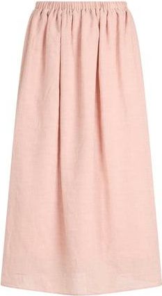 Artlove Jupe midi M&eacute;liora en coton m&eacute;lang&eacute;