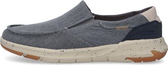 Dockers by Gerli Herren Slipper, Männer Slip On,College Schuhe,Businessschuhe,Anzugschuhe,elegant,Office,büro,Freizeit,Navy,44 EU