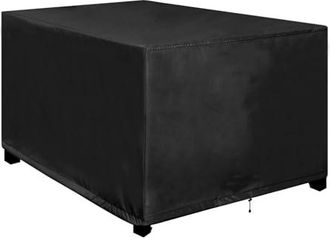 Generic OOOXZO Bache Protection Table Exterieur Grande Taille 240x140x100cm/LxWxH Bache Impermeable Exterieur Housses pour Mobilier de Jardin, Tissu Oxford, 6