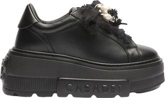 Casadei Femme, Chaussures, Noir, Taille: 37 EU Baskets