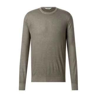 Gran Sasso Rundhals-Strickware - - Knitwear - Herren - Braun - 2XL
