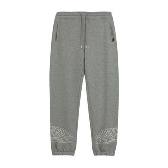 Marcelo Burlon Sweatpants Mancotone - - Trousers - Herren - Grau - S