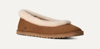 UGG Fleece-Lined Slipper - Chestnut