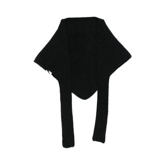 Jacquemus &Eacute;charpe Chic dans un Style Tendance - Homme - Accessoires - Noir - Taille: ONE Size