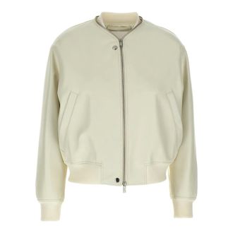 Jil Sander Damen, Jacken, Wei&szlig;, XSGr&ouml;&szlig;e