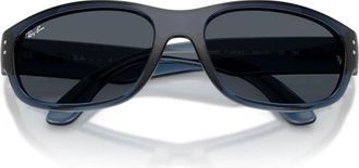 Ray-Ban unisex, Accessoires, Bleu, Taille: 55 MM Rj9189S Mini Balorama Lunettes de soleil