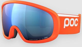 Poc Fovea Mid Zink Orange Goggle partly sunny blue