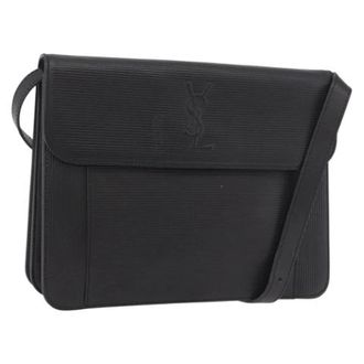 Saint Laurent Sac bandouli&egrave;re Pre-owned - Femme - Pre-owned - Noir - Taille: ONE Size