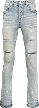 Purple Homme, Jeans, Bleu, Taille: W40 Jeans Slim-fit