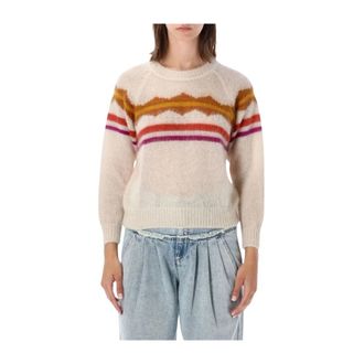 Isabel Marant Round-Neck Strickwaren - - Knitwear - Damen - Mehrfarbig - S