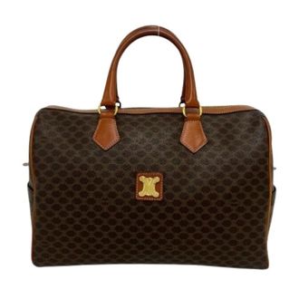 Celine Sac Boston Pre-owned - Femme - Pre-owned - Brun - Taille: ONE Size