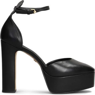 Carrano escarpins en cuir 120 mm - Noir