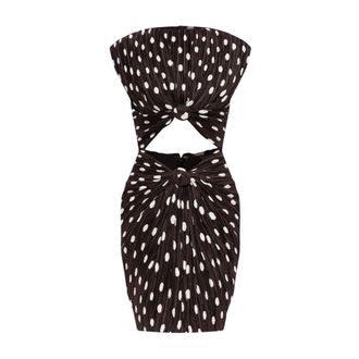 Cult Gaia Marilou Kleid - - Dresses - Damen - Braun - 2XS