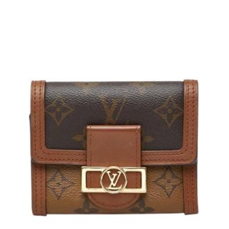 Louis Vuitton Portefeuille Tri-fold Pre-owned - Femme - Pre-owned - Brun - Taille: ONE Size